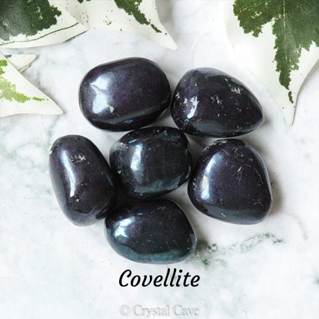 Covellite Covelline Crystal - Tumbled Stone - Polished Stone - Gemstone ...