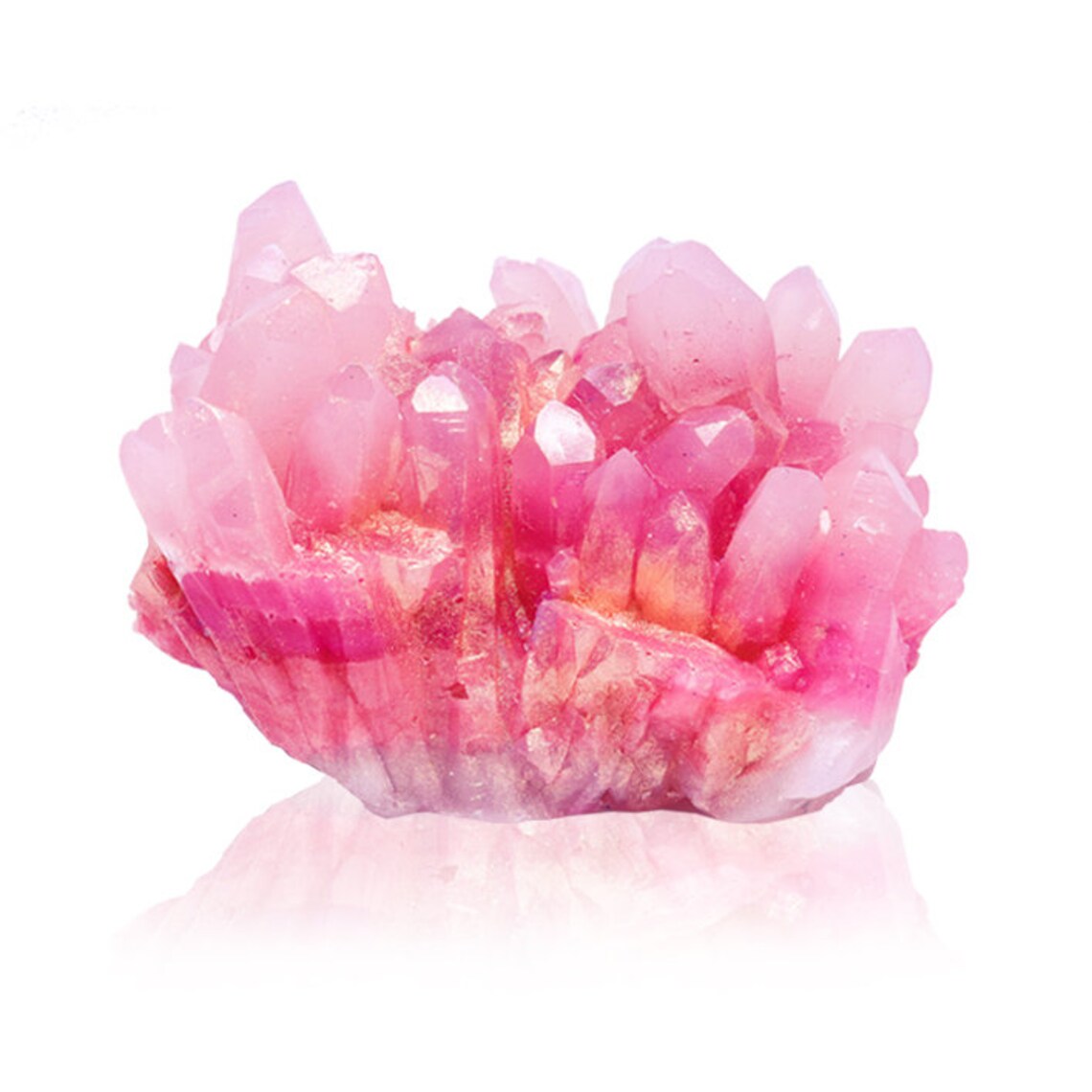 Rose Quartz Crystal Soap / Taurus Zodiac / January Birthstone / Heart ...