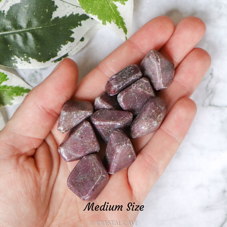 Ruby Crystal Tumbled Stone Polished Stone Gemstone / For | Etsy