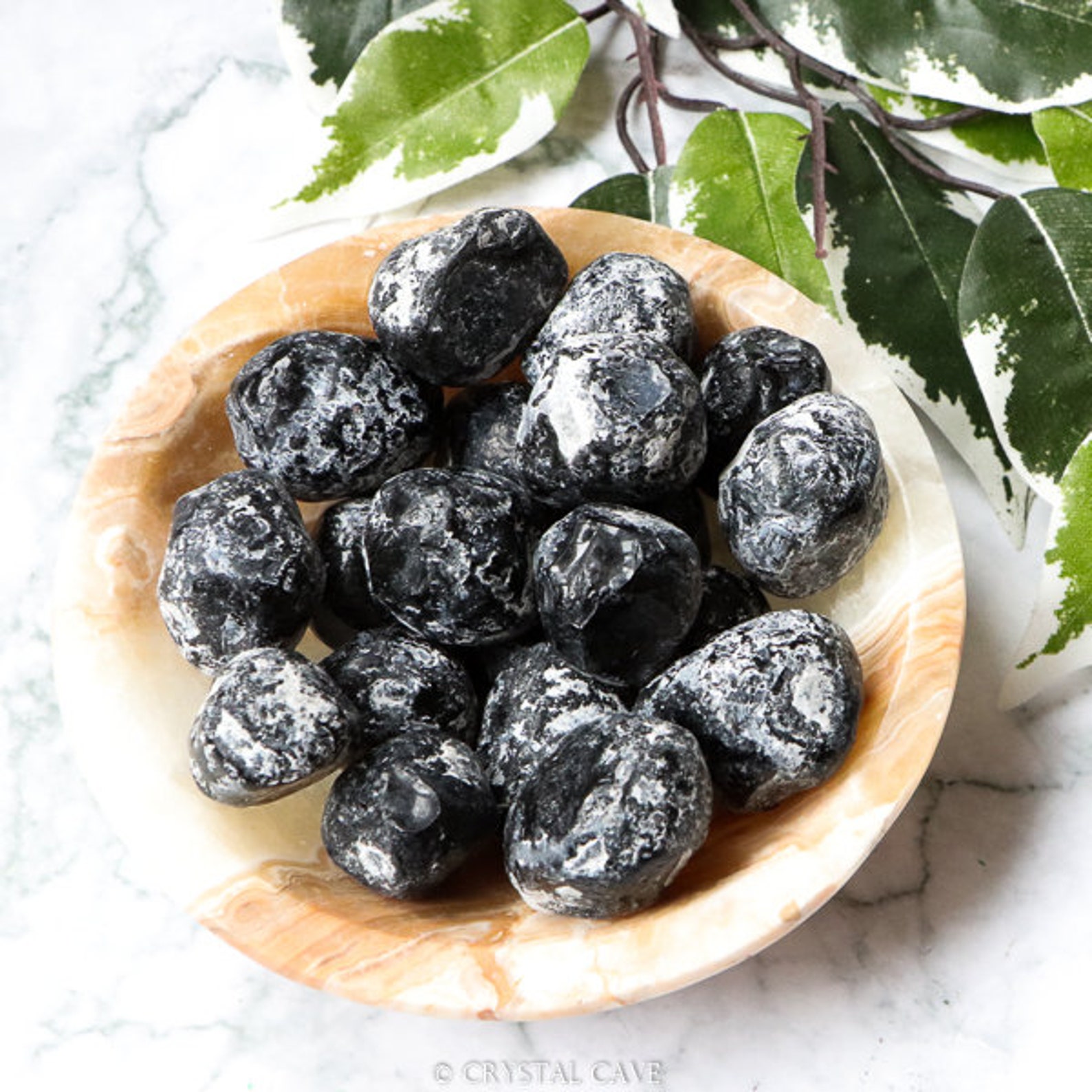 Apache Tears Crystal - Tumbled Stone - Polished Stone - Gemstone / for ...