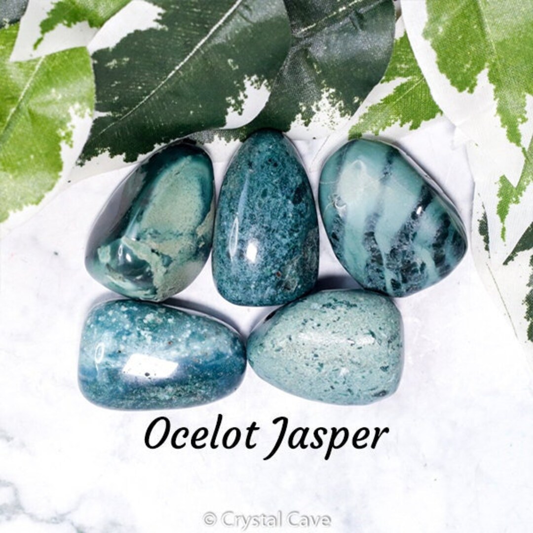 Ocelot Jasper Crystal Tumbled Stone Polished Gemstone / Sleep Changes ...