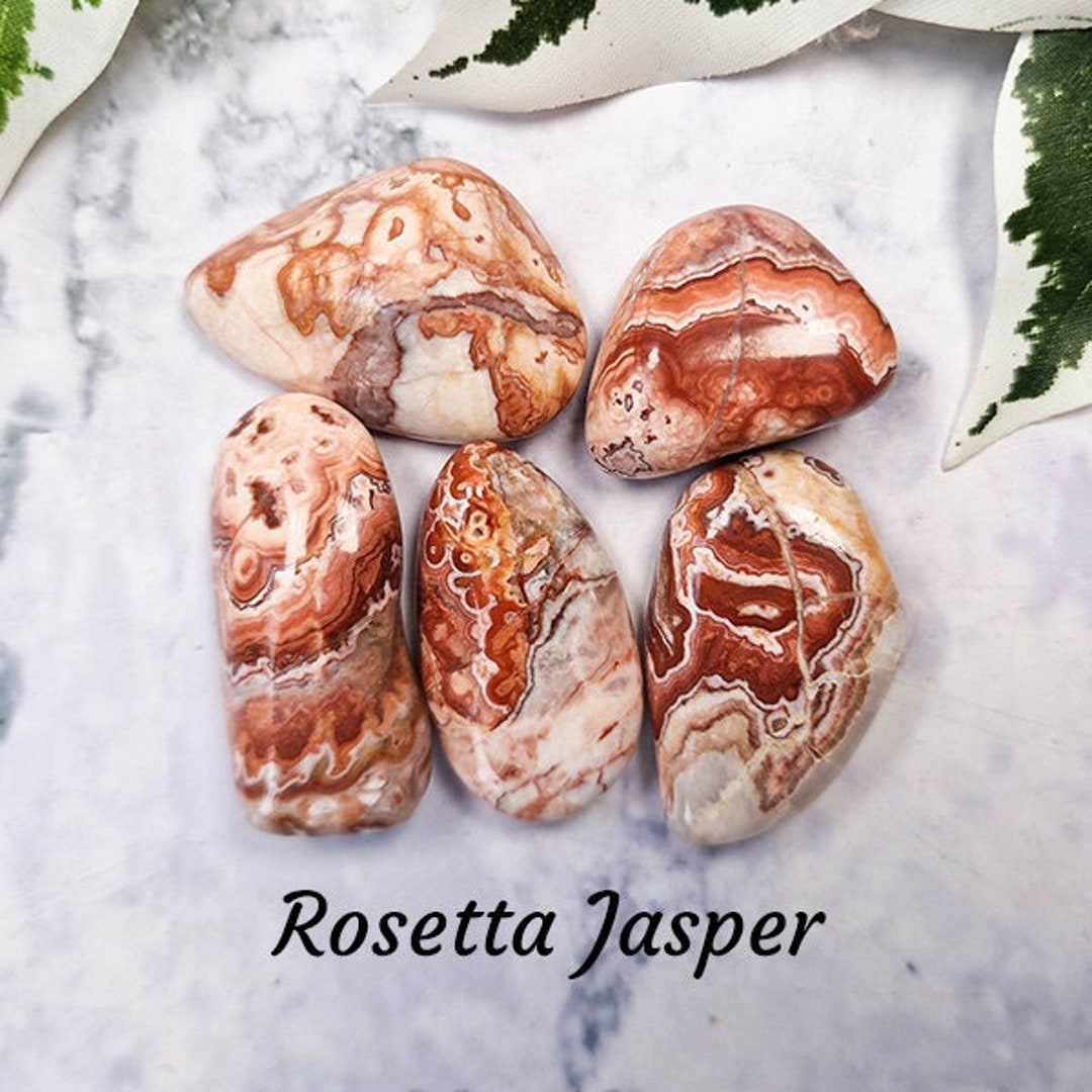 Rosetta Jasper Crystal Tumbled Stone Polished Gemstone / Life Purpose ...