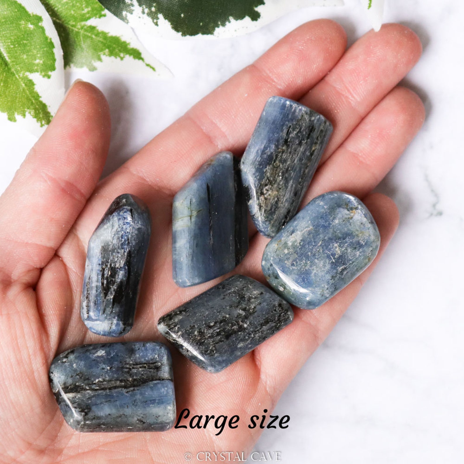 Kyanite Crystal Tumbled Stone Polished Stone Gemstone / | Etsy