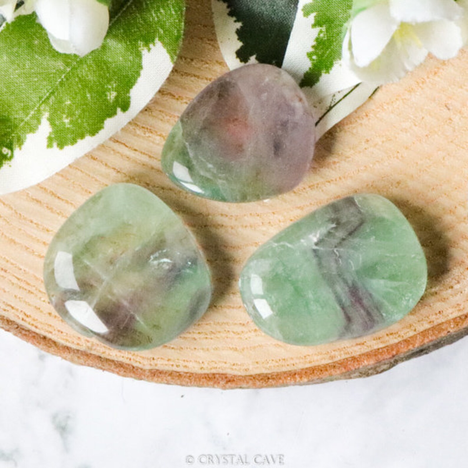 Fluorite Pocket Stone Palm Stone Hand Stone Cabochon - Etsy