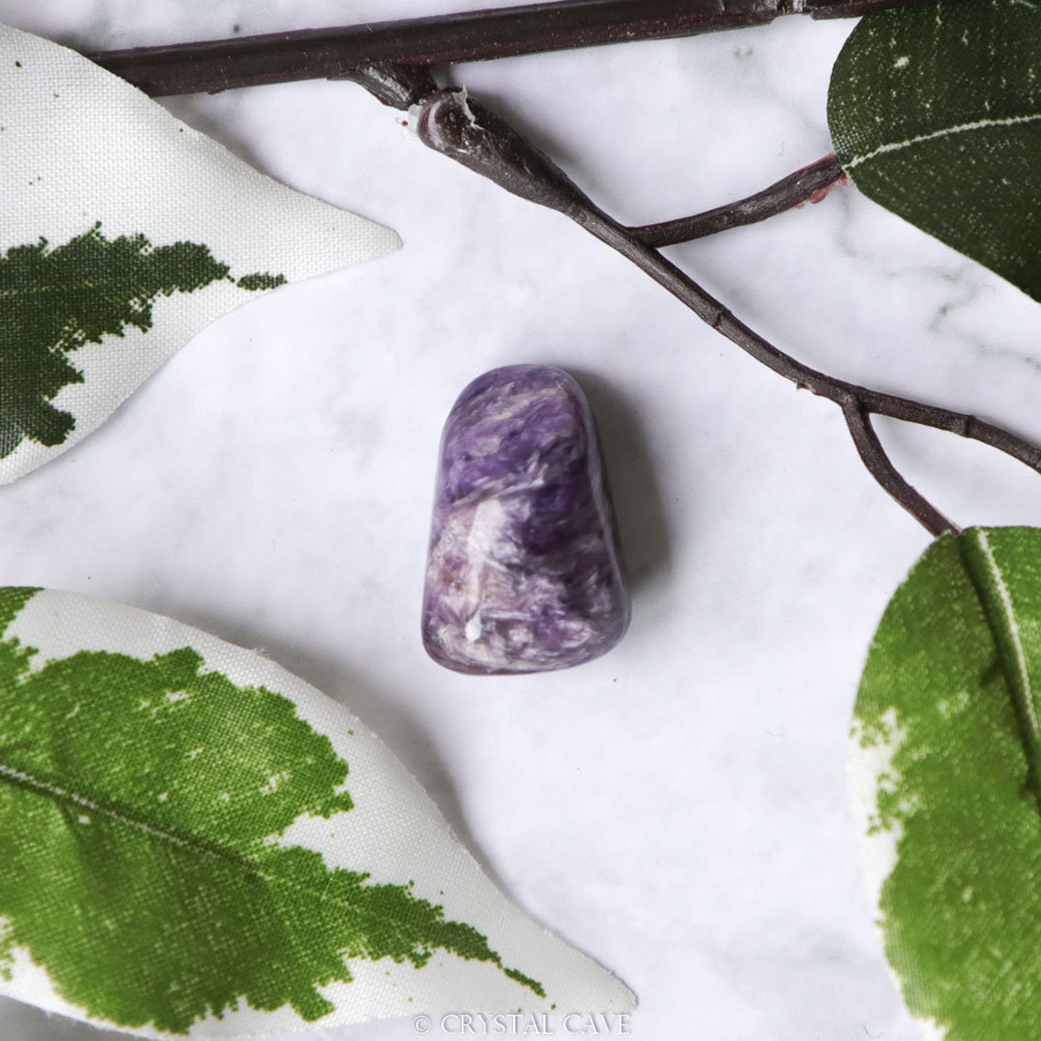 Charoite Crystal - Tumbled Stone Polished Gemstone / Transformation ...