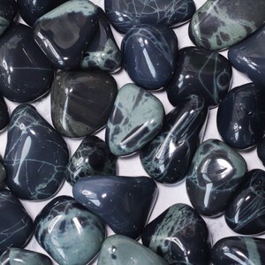 Spiderweb Obsidian Crystal - Tumbled Stone Polished Gemstone /problem ...