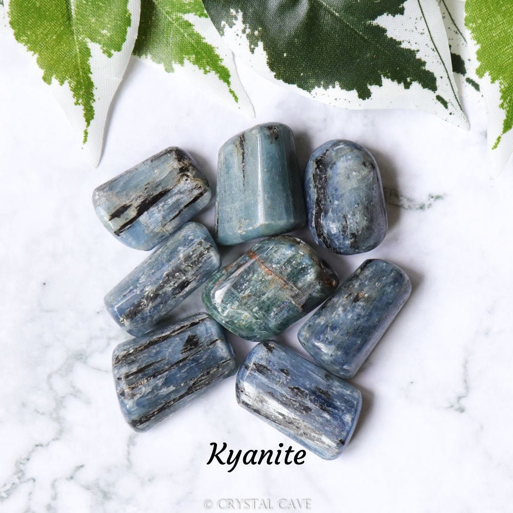 Kyanite Crystal Tumbled Stone Polished Stone Gemstone / | Etsy