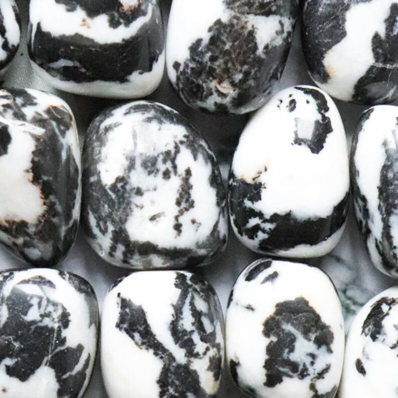 Zebra Jasper Crystal - Tumbled Stone Polished Gemstone / Problem ...