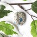 K2 Stone Azurite in Granite Crystal - Tumbled Stone Polished Gemstone ...