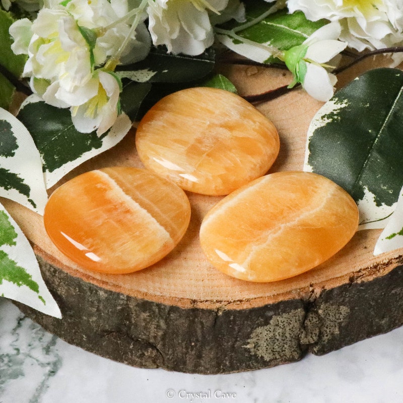Orange Calcite Stones - Etsy