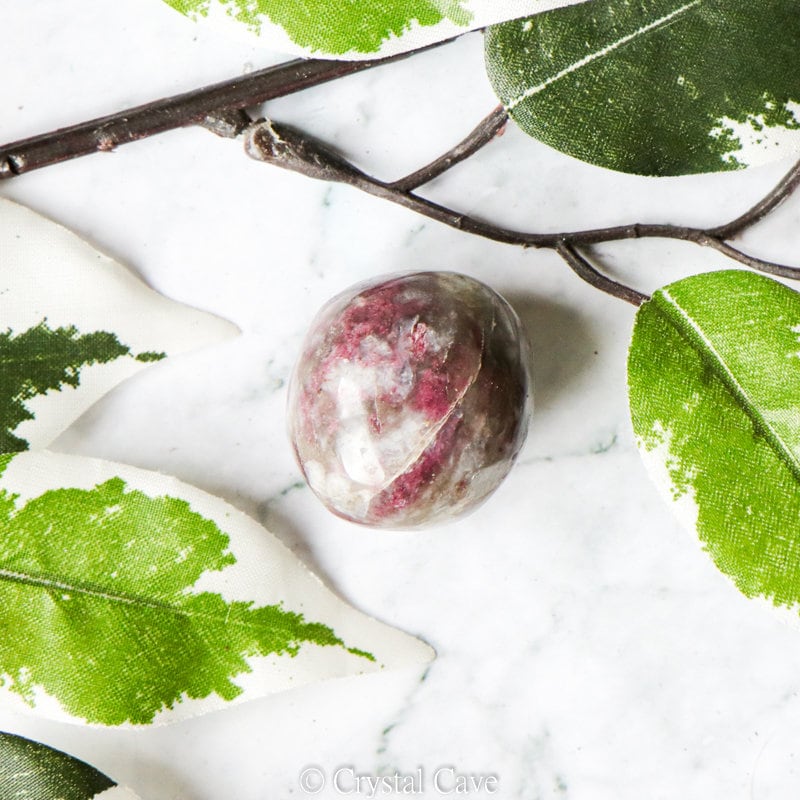 Pink Tourmaline Rubellite Crystal - Tumbled Stone Polished Gemstone ...