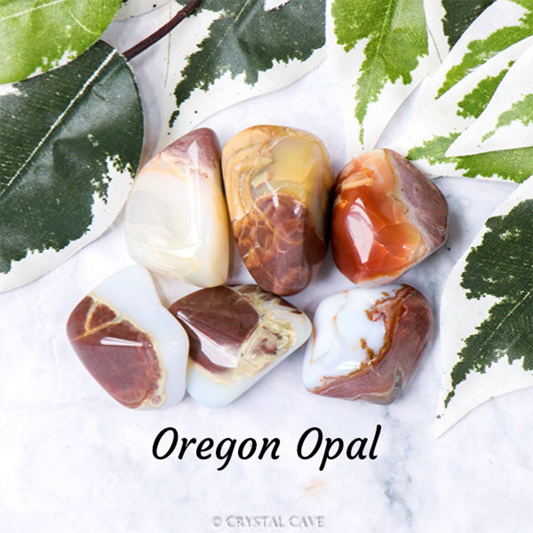 Oregon Opal Crystal - Tumbled Stone Polished Gemstone / Sensuality ...
