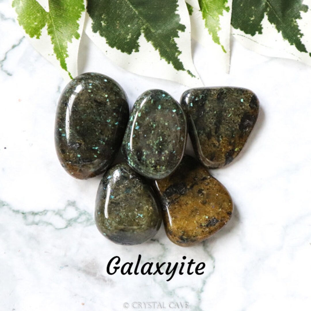 Galaxyite Crystal - Tumbled Stone - Polished Stone - Gemstone / for ...