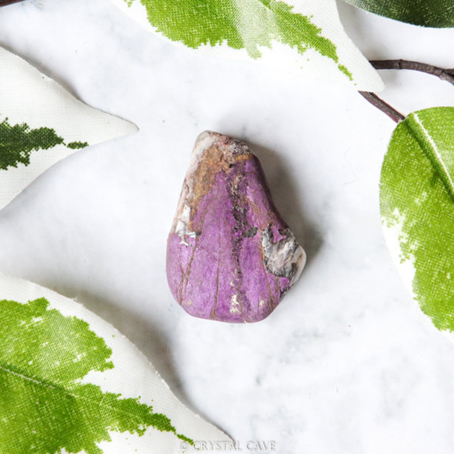 Purpurite Crystal - Tumbled Stone - Polished Stone - Gemstone / for ...