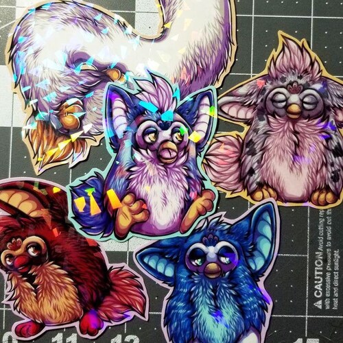 Evil Furby Sticker or Magent | Etsy