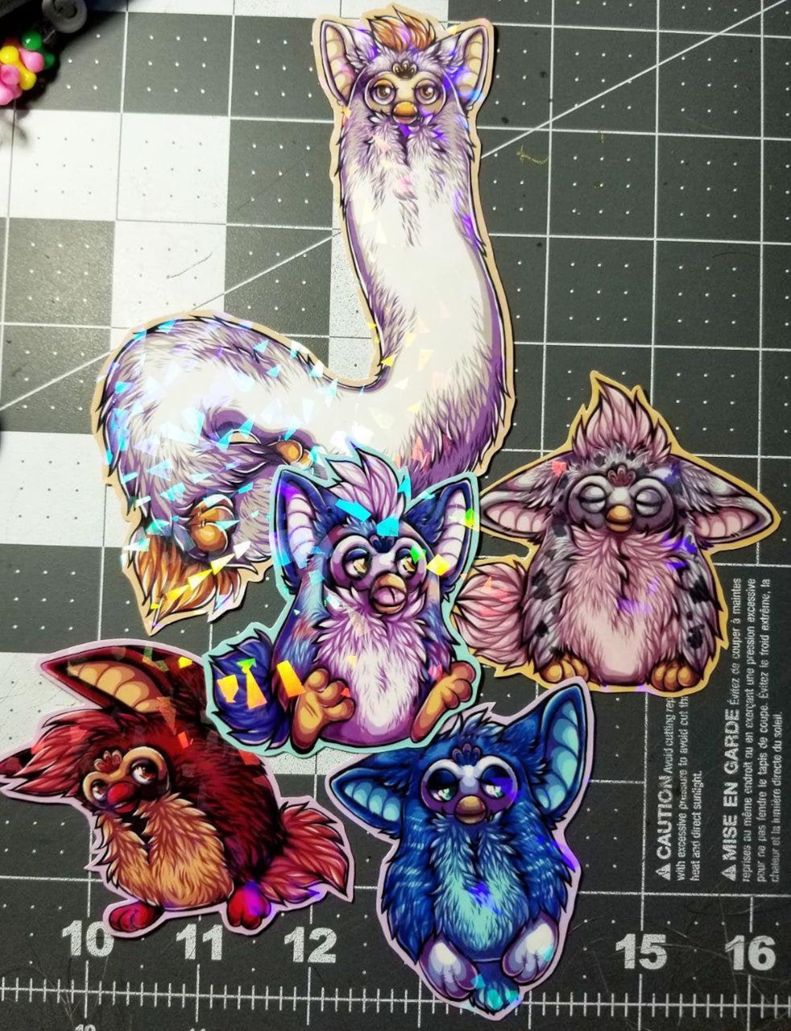 Furby Stickers - Etsy