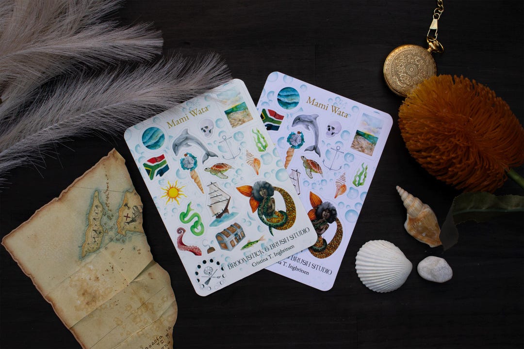 Mami Wata Sticker Sheet - Etsy