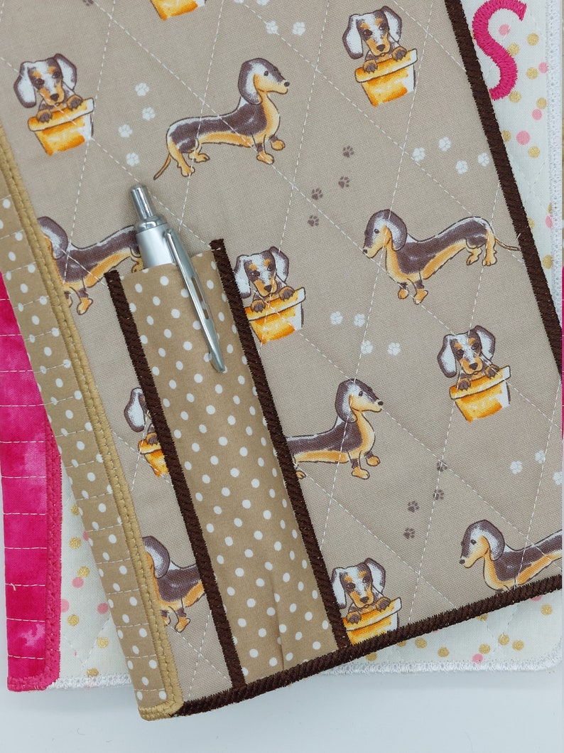 ITH A6 and A5 Set Notebook Cover Machine Embroidery File 8x12 ...