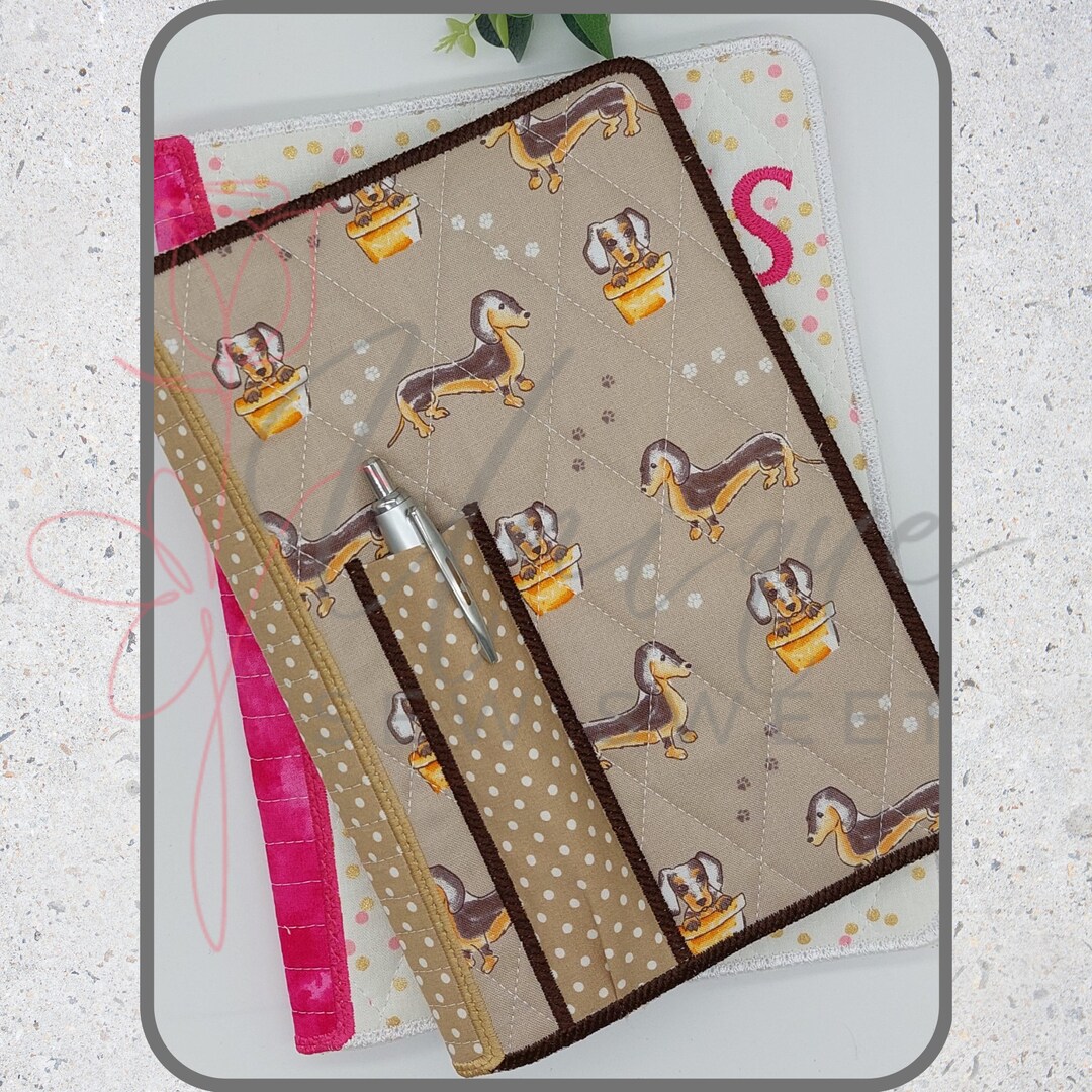 ITH A5 Notebook Cover Machine Embroidery File 8x12 - Etsy