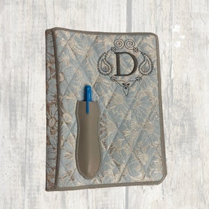 ITH Composition Size Notebook Cover, Machine Embroidery File, 8x12 ...