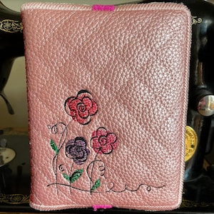 ITH Notebook Cover A6, Machine Embroidery, Notebook Cover, Embroidery ...