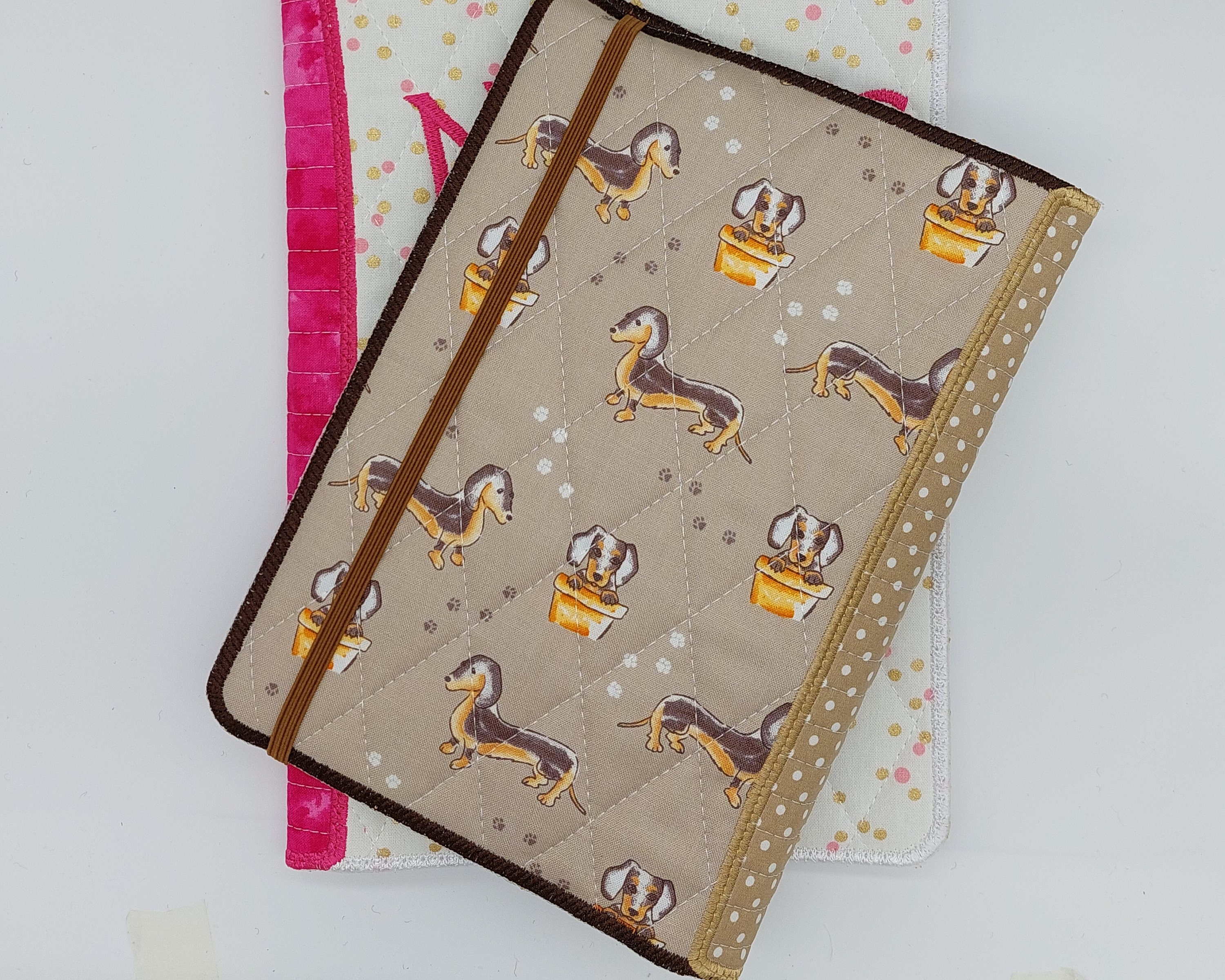 ITH A6 and A5 Set Notebook Cover Machine Embroidery File 8x12 ...