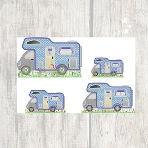 Motorhome RV Machine Sketch Embroidery Design Set, Embroidery Machine ...