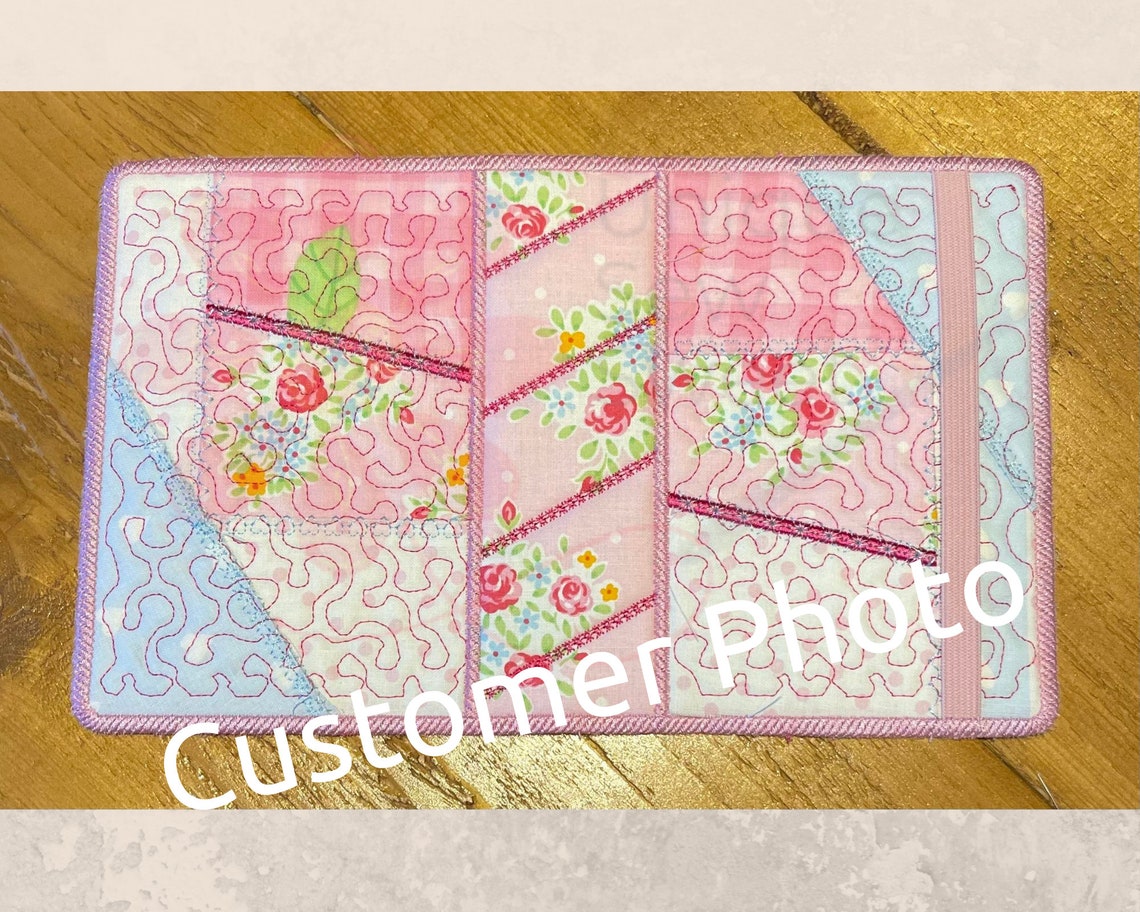 Notebook Cover A6 ITH Machine Embroidery Notebook Cover | Etsy