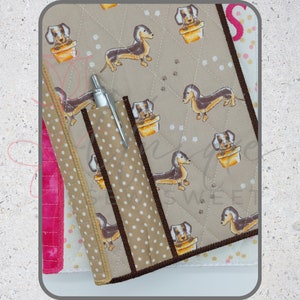 ITH A5 Notebook Cover Machine Embroidery File 8x12 - Etsy