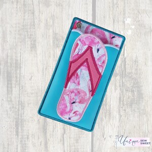 ITH Pouch for Phone, Flip Flop Sunglass Case for ITH Embroidery Machine ...