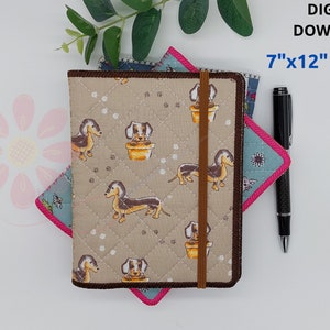 ITH Notebook Cover A6 Machine Embroidery Notebook Cover - Etsy