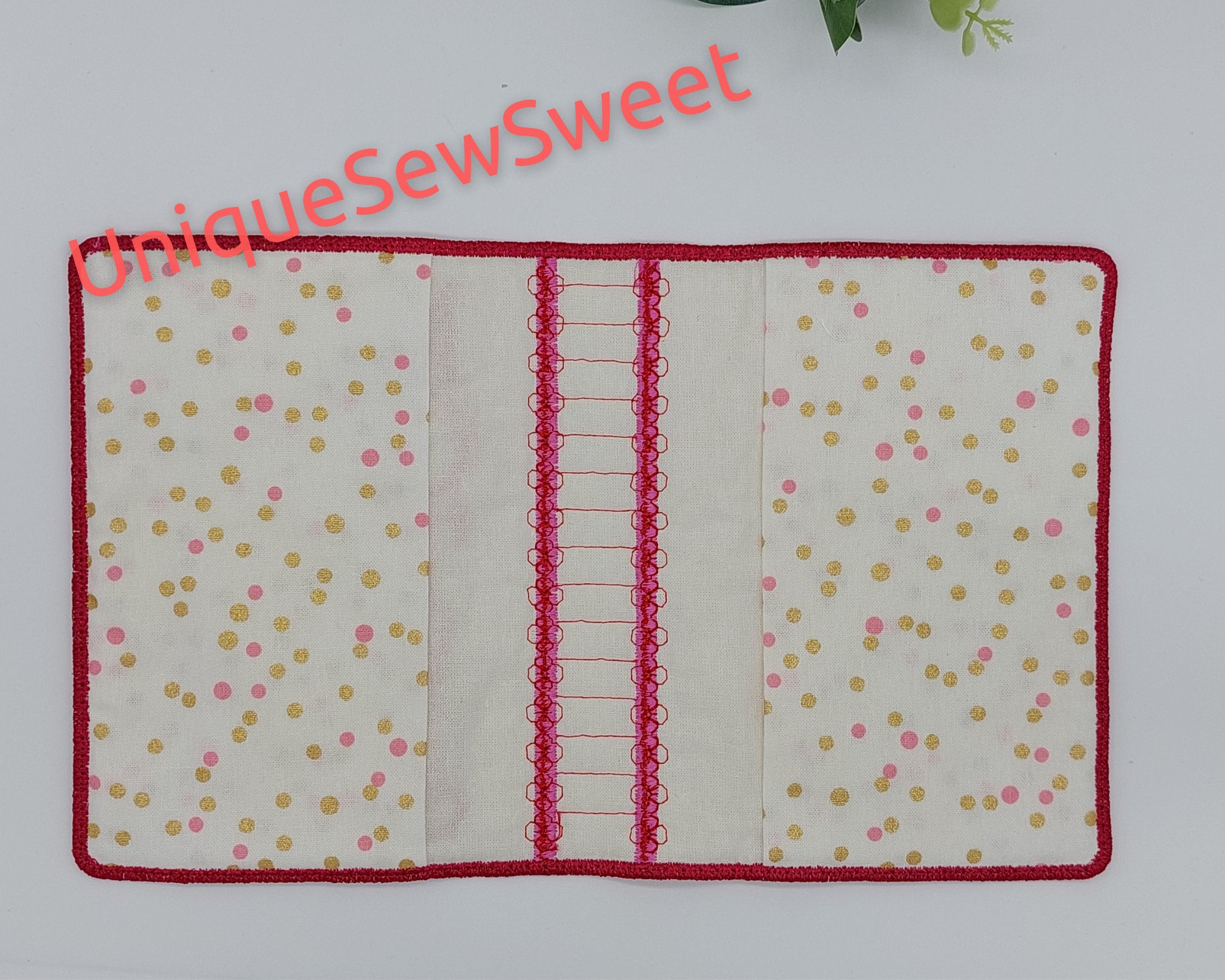 Notebook Cover A6 ITH Machine Embroidery Notebook Cover - Etsy