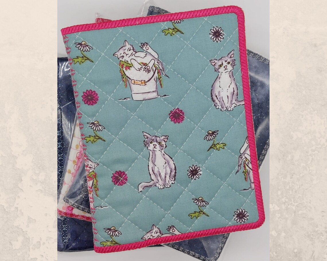 ITH Notebook Cover A6 Machine Embroidery Notebook Cover | Etsy