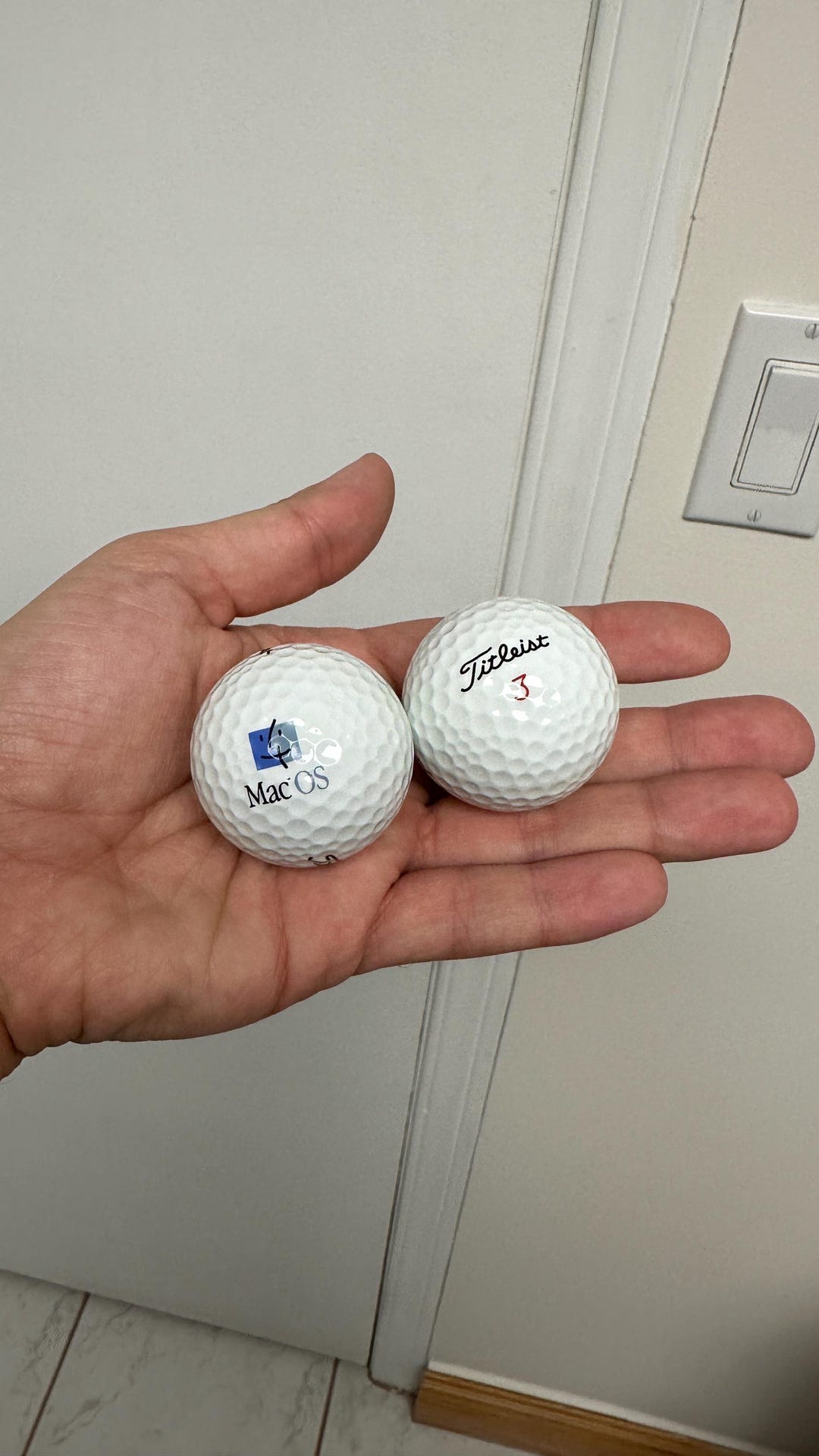 Vintage Apple Computer Mac OS Golf Balls and Golf Tees Rare - Etsy