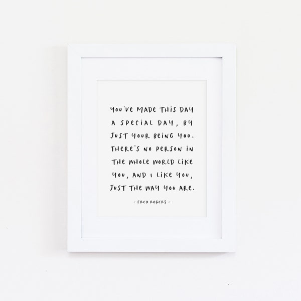 Mr. Rogers Quote - Etsy