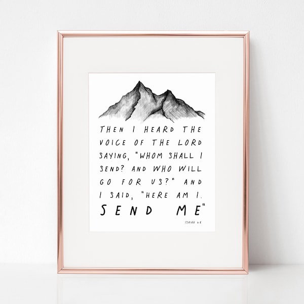 Send Me Verse - Etsy