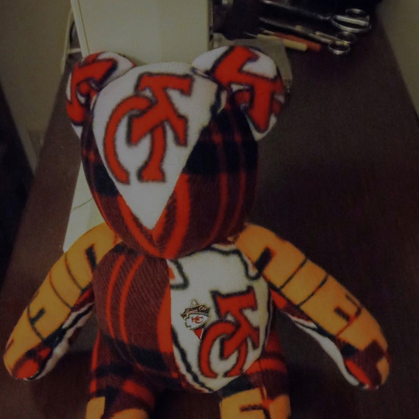 Kansas City Chiefs Stuffed Animal - Etsy