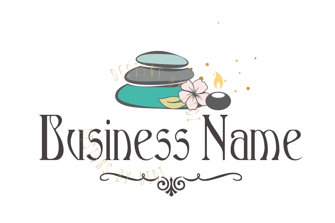 Custom Logo Design Spa Relaxing Logo Spa Beauty Logo - Etsy