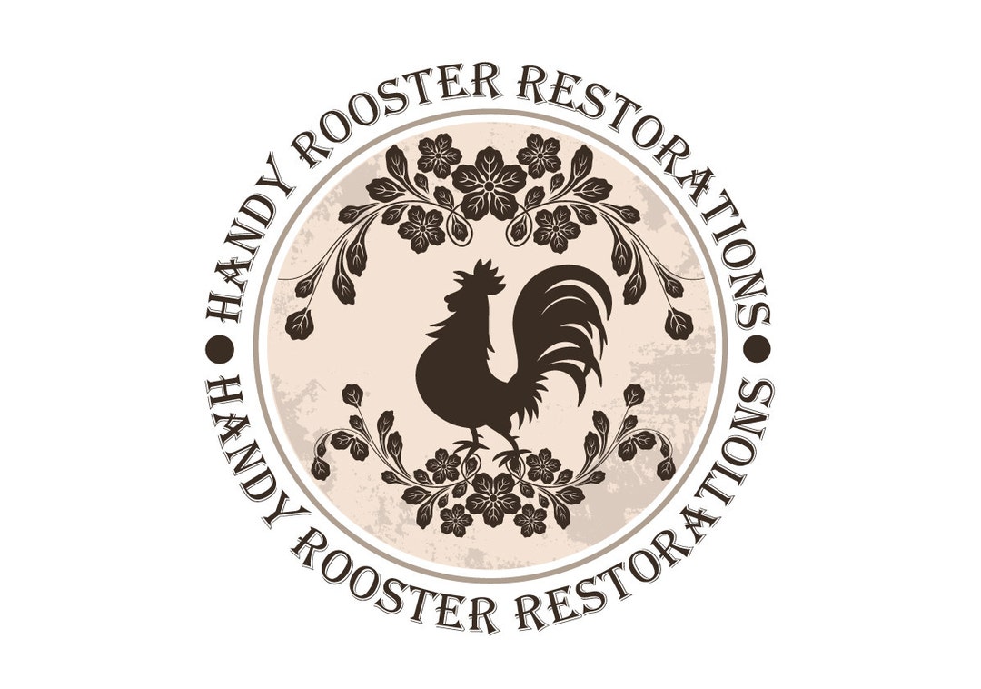 Retro Rooster Logo, Farm Rooster Premade Logo Design, Farm Chicken Logo ...