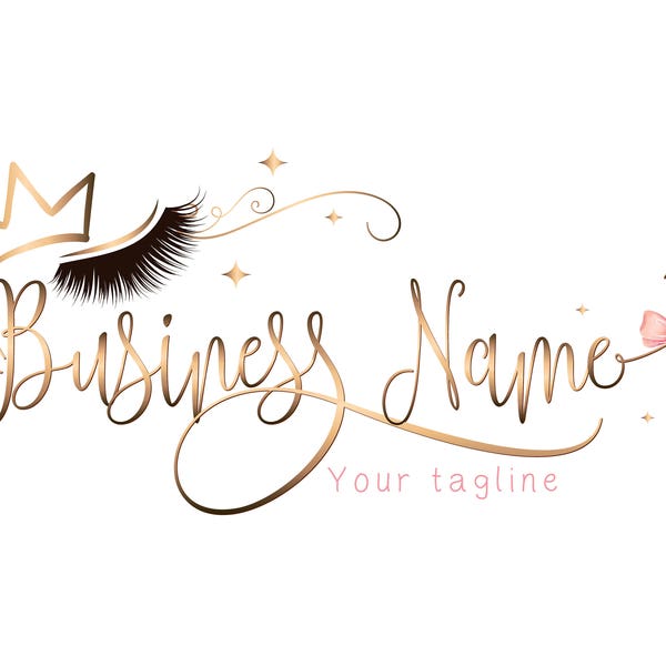 Lash Logo Design Custom - Etsy