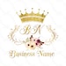 Crown Gold Logo Design, Bow Crown Princess Logo, Princess Logo - Girls ...