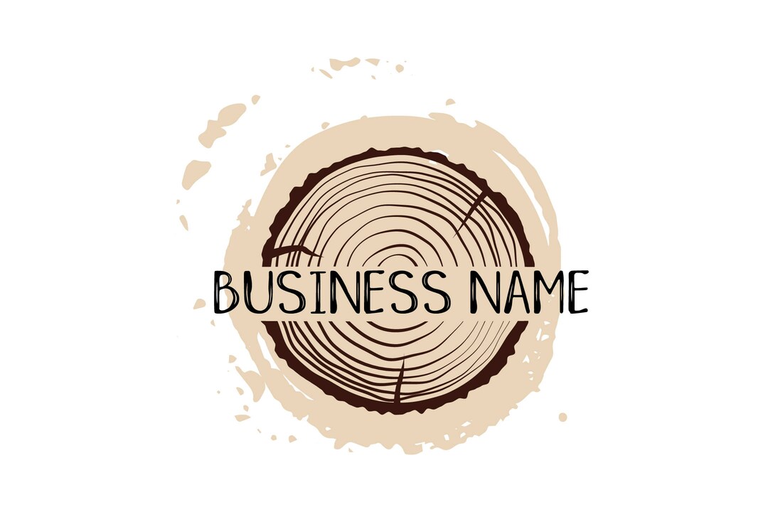 Wood Logo, Carpentry Logo, Woodworker Logo, Tree Logo, Wood ...