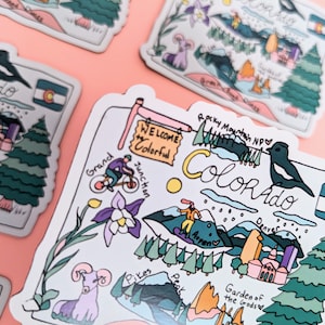 Colorado Magnet, Magnet, Denver Magnet, Boulder Magnet, Refrigerator ...