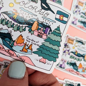 Colorado Sticker, Denver Sticker, Boulder Sticker, Laptop Sticker ...