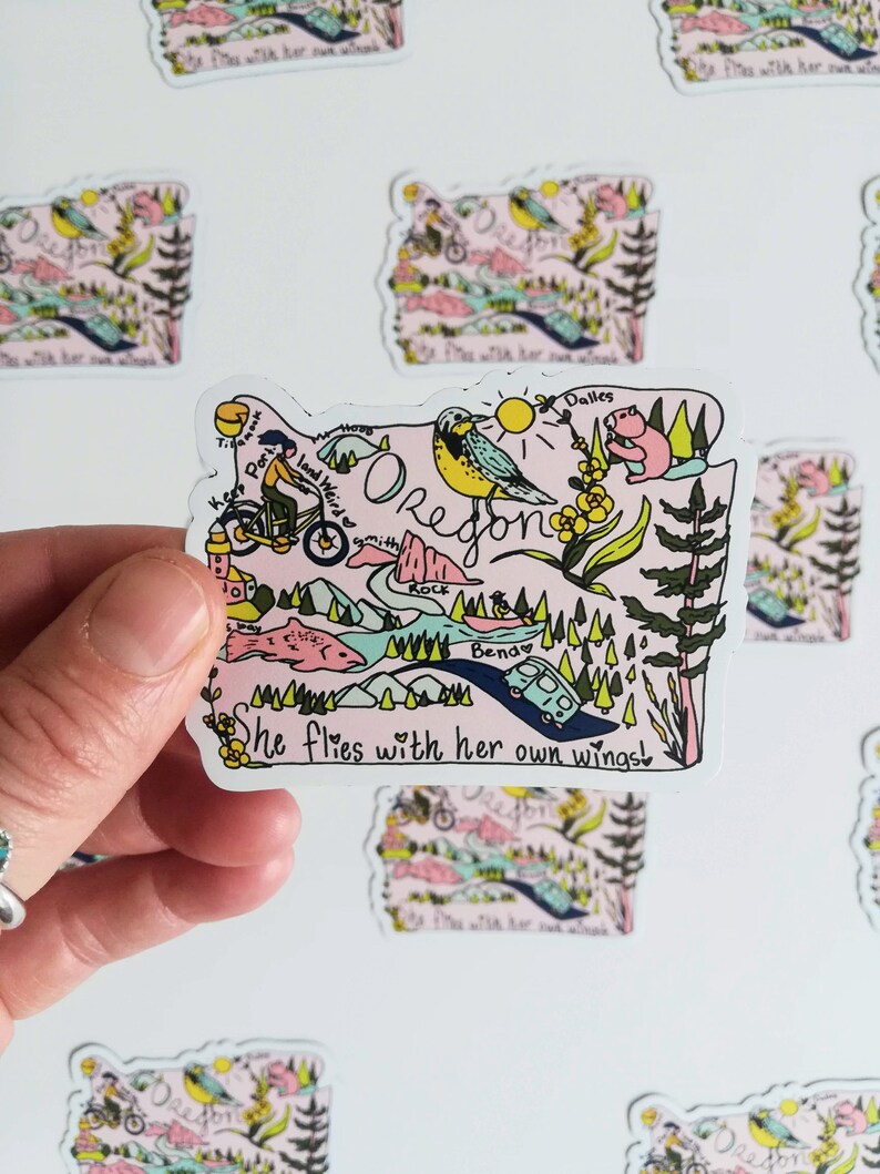 Oregon Magnet Magnet Portland Magnet Bend Magnet - Etsy
