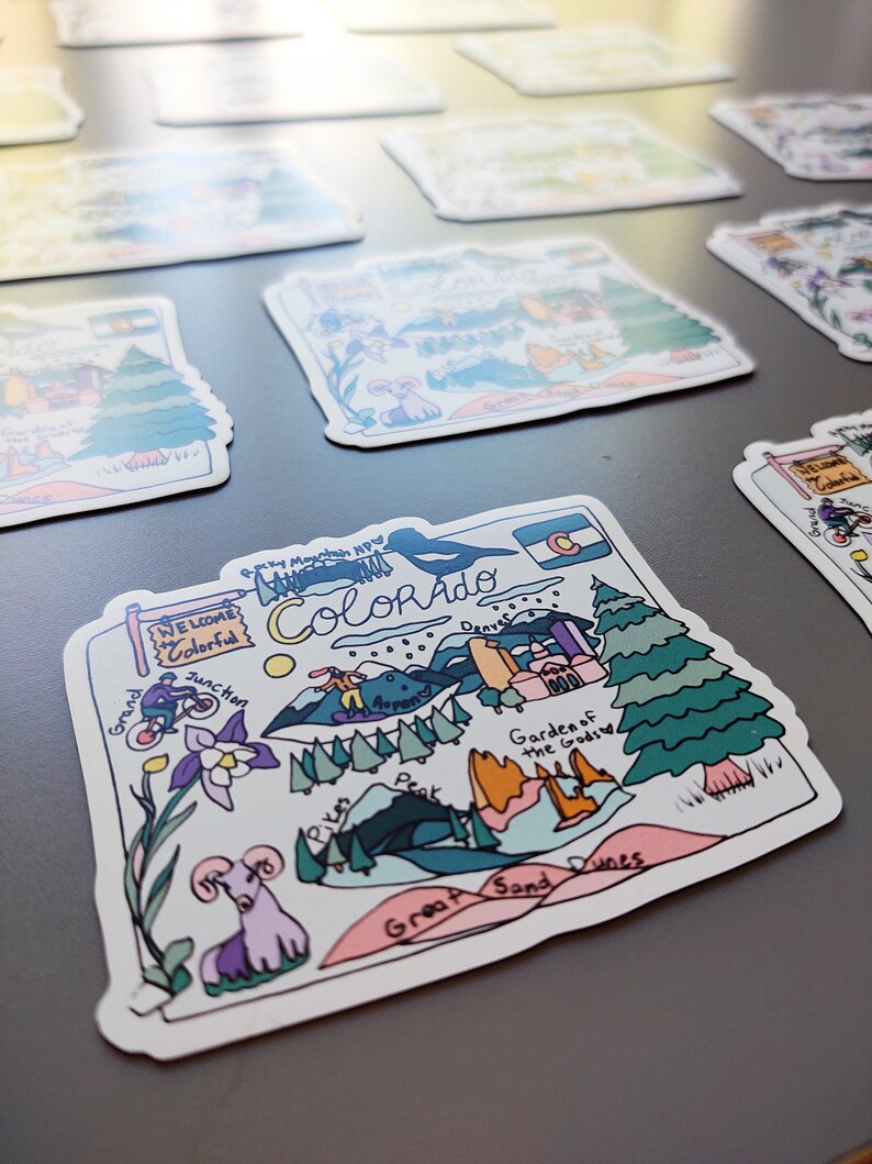 Colorado Magnet Magnet Denver Magnet Boulder Magnet - Etsy