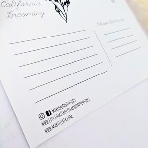 California Postcard, Beach Postcard, Los Angeles Postcard, California ...