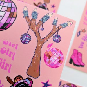 Disco Themed Sticker Sheet, Disco Stickers, Disco Desert Stickers ...