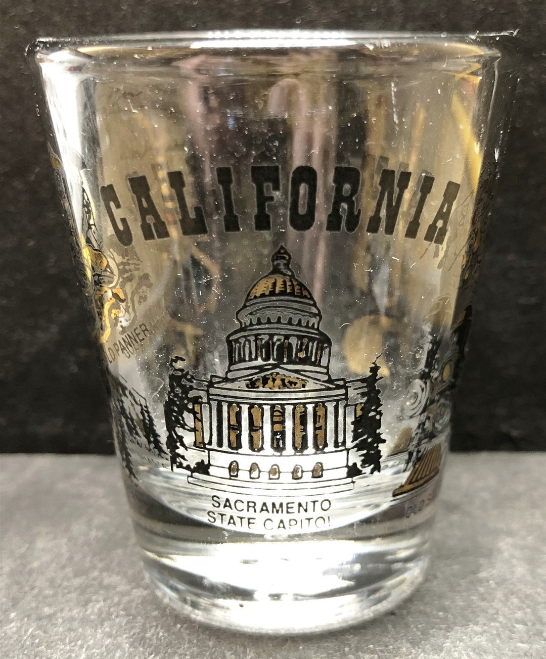 California, Gold Panner, Golden Gate Bridge, Capital Building, Old ...