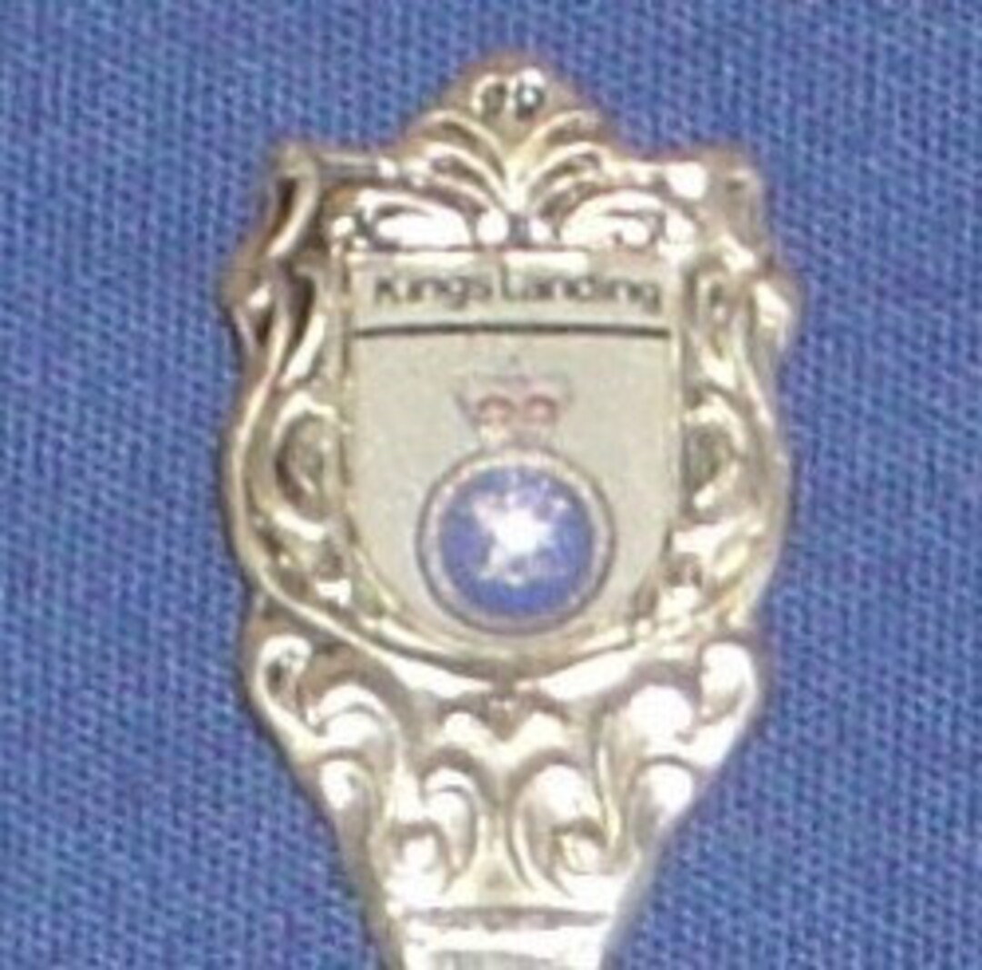 Kings Landing, New Brunswick, Canada With Crest on Souvenir Spoon - Pre ...